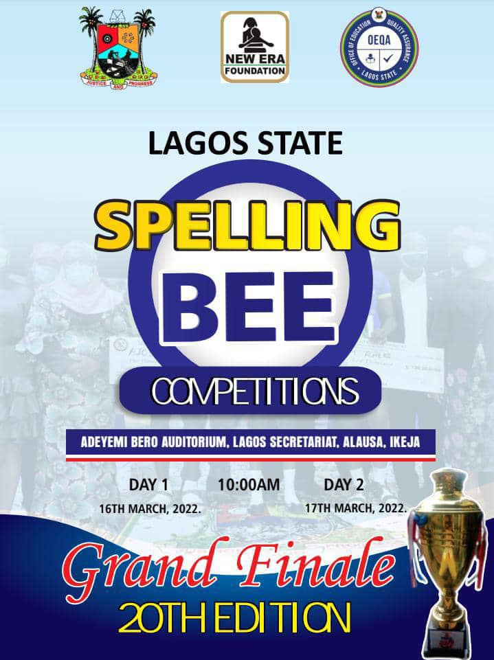 Press Release; SPELLING BEE COMPETITION GRAND FINALE HOLDS MARCH 16 ...